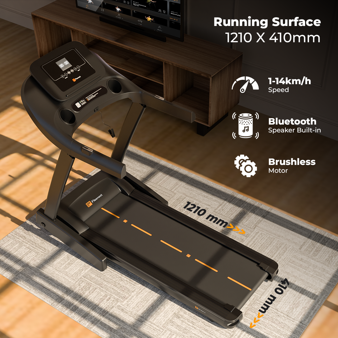The Flextread Hike is India's 1st Smart Treadmill with 15-Level Auto ...