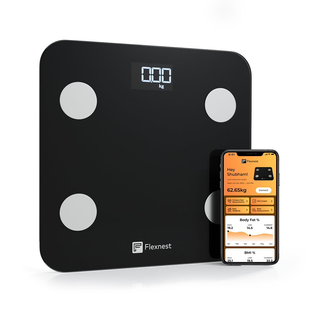 The Flexscale - Buy Best Smart Weighing Scales Machine Online | Flexnest